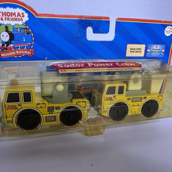 Thomas & Friends | Toys | Thomas Friends Sodor Power Crew Wooden ...